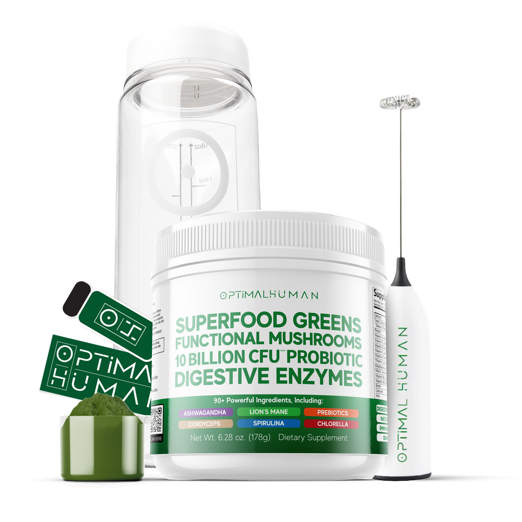 Optimal Human Superfood Greens – officialhodgetwins