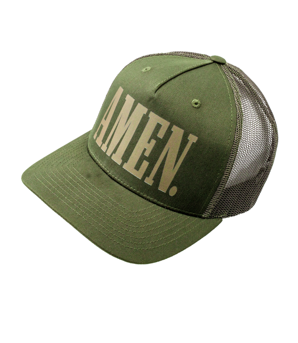 "Amen" Trucker Hat - officialhodgetwins