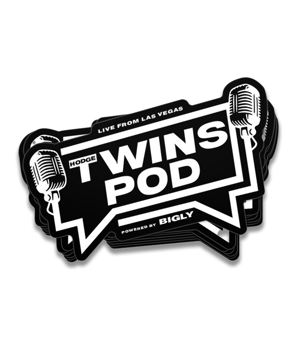 Twins Pod Decal - officialhodgetwins