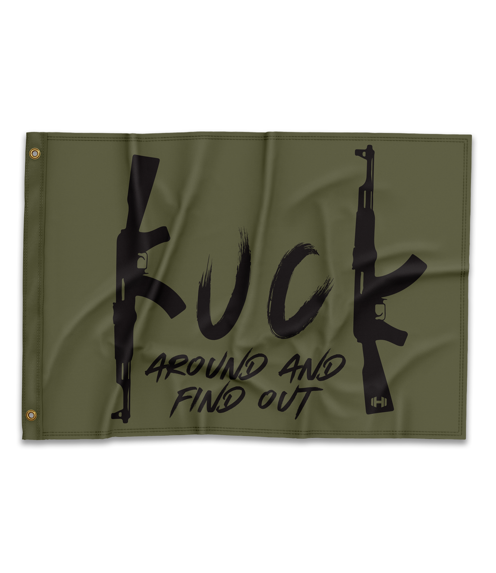 Fck Around And Find Out Flag – officialhodgetwins