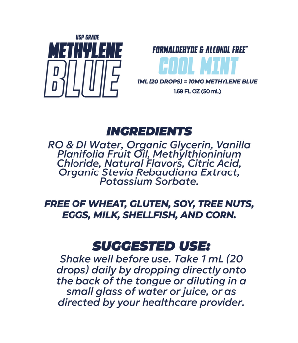 Damn Good™ Methylene Blue Tincture - 50mL (30 Servings ...