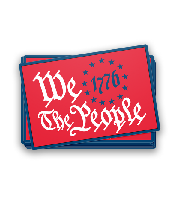 We The People "Limited Edition" Decal - officialhodgetwins